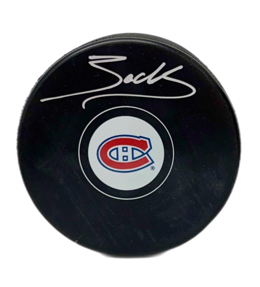 Zachary Bolduc Autographed Puck - Logo – Memorable Authentic