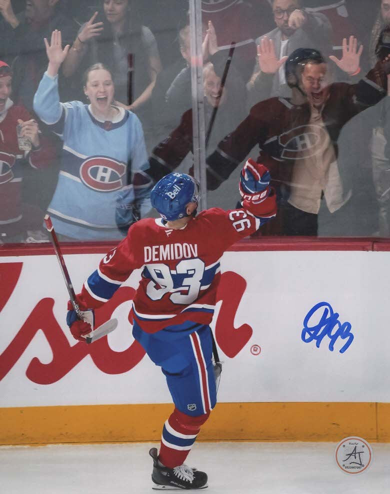 Ivan Demidov Autographed 8x10 Photo - Celebration – Memorable Authentic