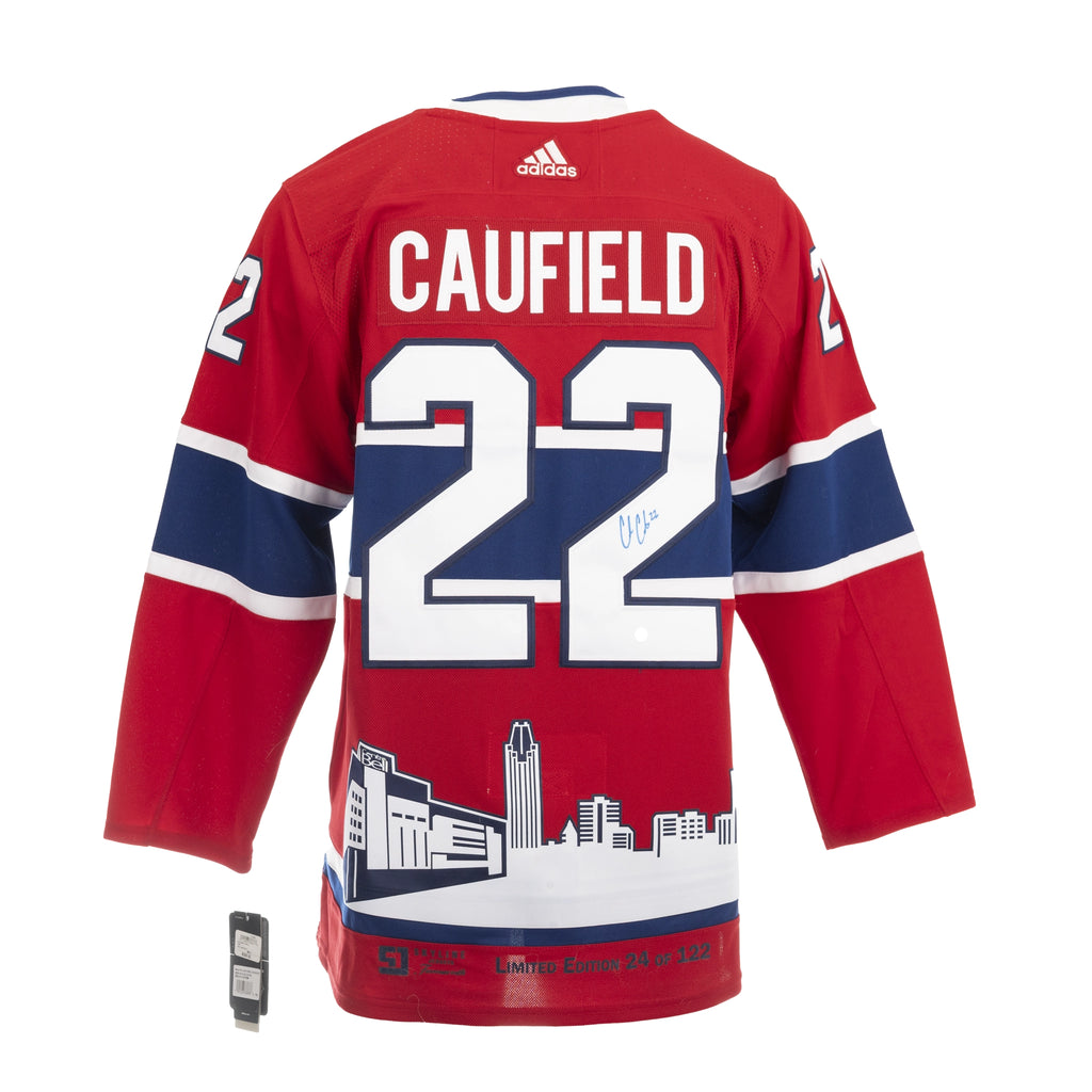 (PAST AUCTION) Lot 61: Cole Caufield Autographed Adidas Jersey - Montr ...